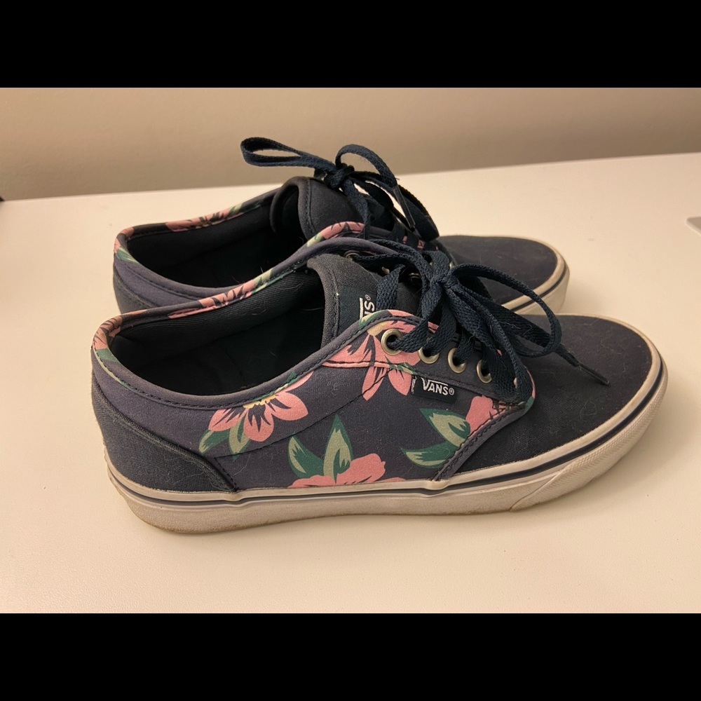 Vans Hawaiian Print Navy Blue - Gem